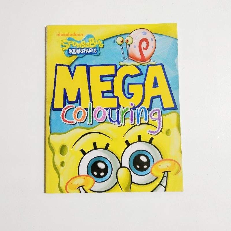 Preloved Buku Spongebob Squarepants Colouring Book | Shopee Malaysia