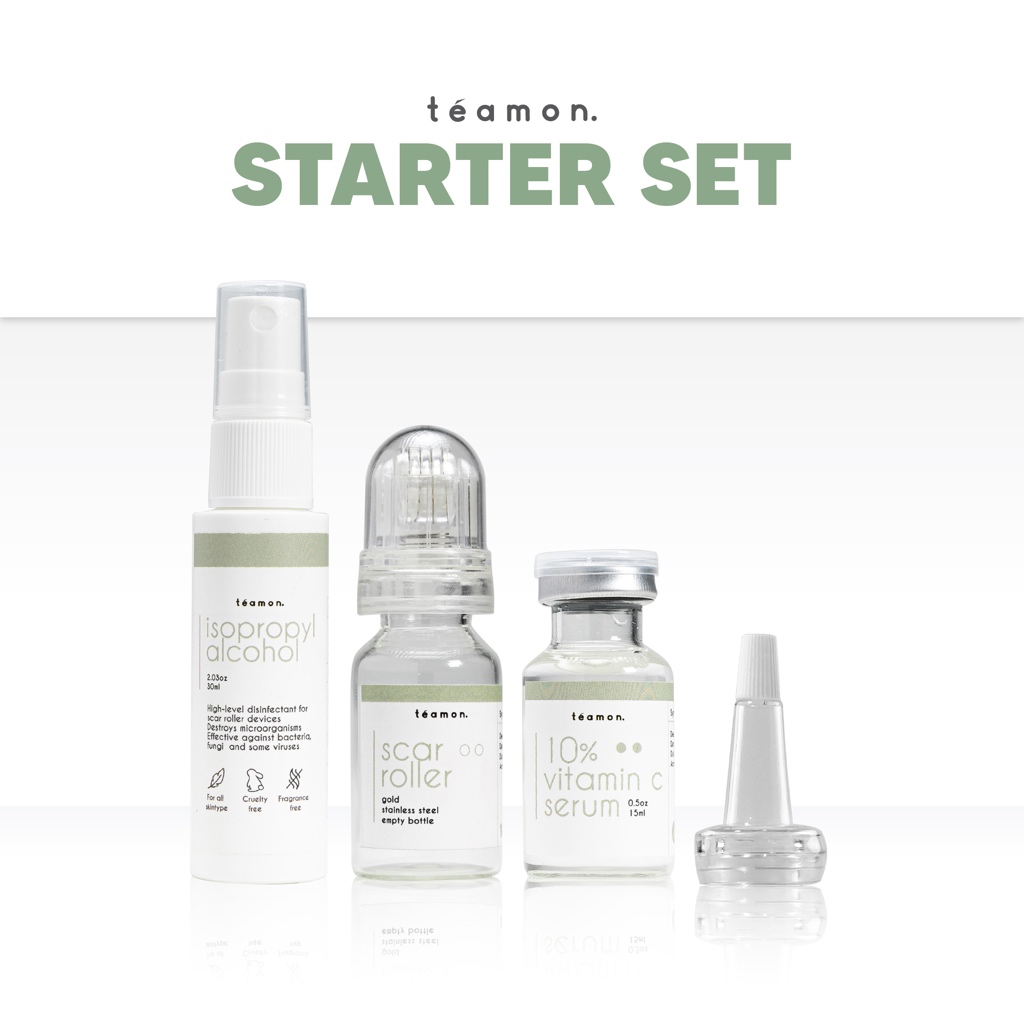 Teamon Starter Set with Guava Vitamin C (Set Basic Parut Gelap , Hitam ...