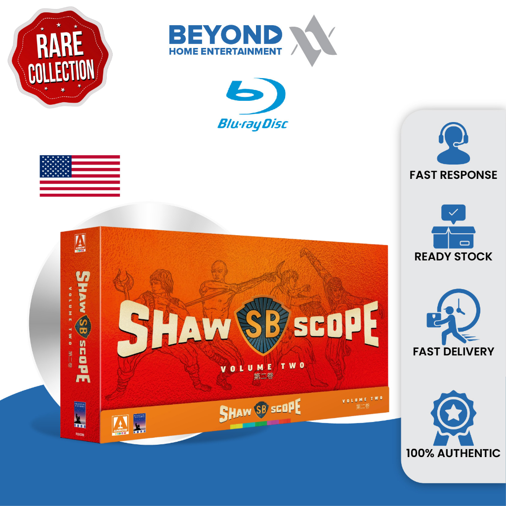 Shawscope Volume 2 Limited Edition Box Set (Arrow Video) [Bluray] Blu ...