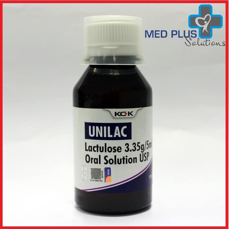 KCK Unilac Lactulose 3.35g/5ml Oral Solution USP 100ml (Exp: 10/2027) | Shopee Malaysia