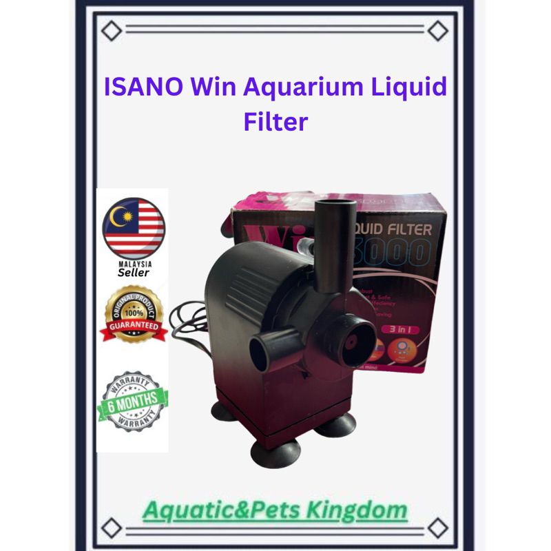 🔥[Ready Stock]🔥ISANO WIN Aquarium Liquid Filter (WIN Series) | Shopee ...