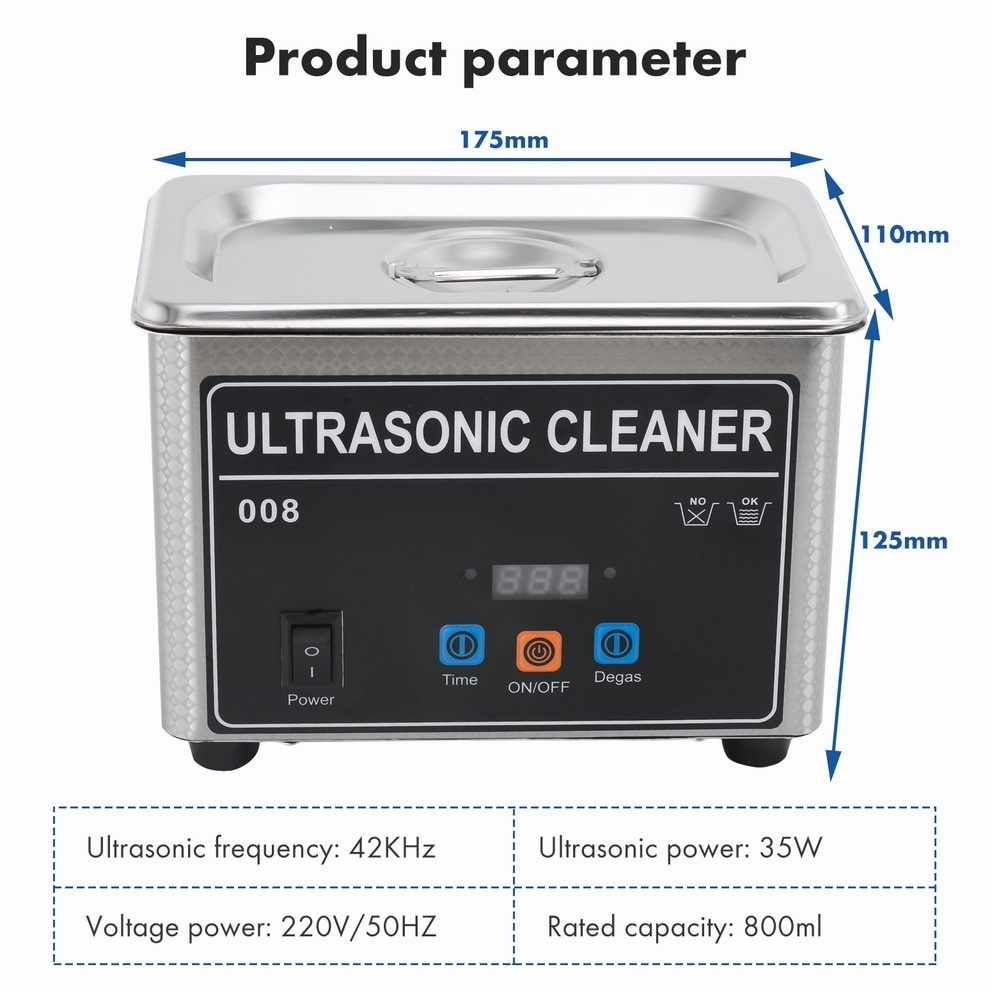 SUKINBO 2L Ultrasonic Cleaner Ultrasonic Cleaning Machine Ultrasonic ...