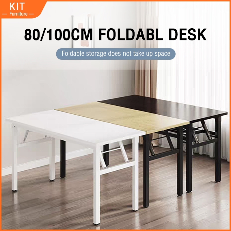 【No Need Installation】120CM Foldable Banquet Table / Folding table ...