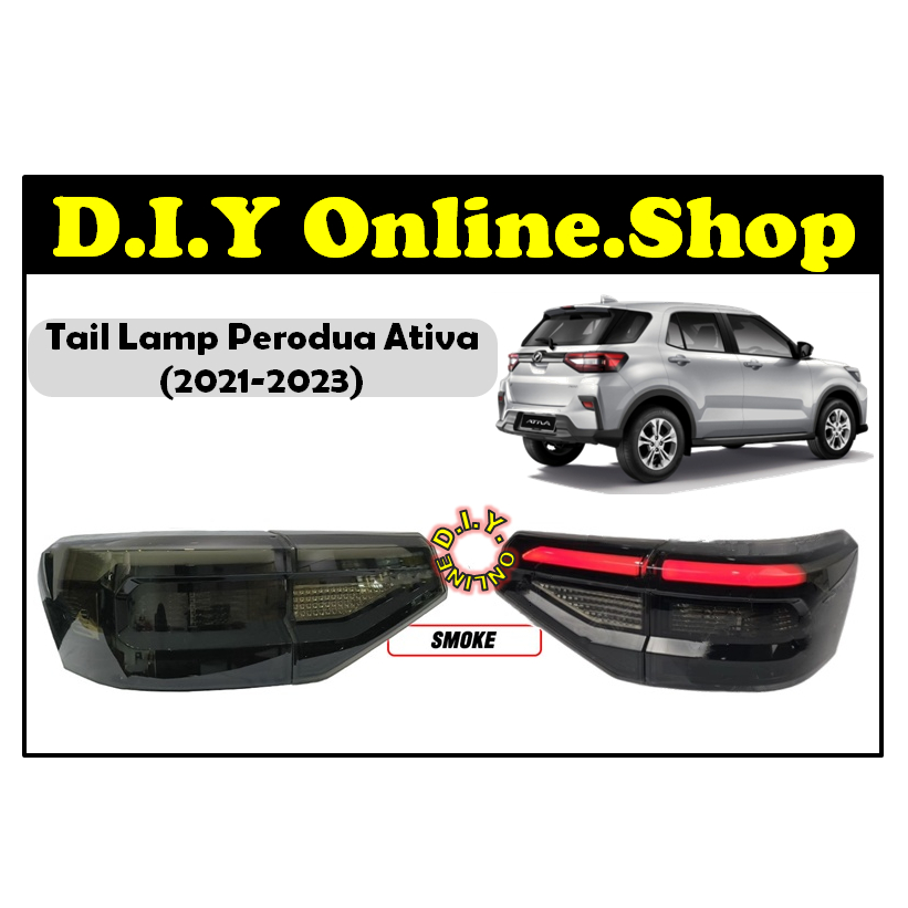 Perodua Ativa (2021 TO 2023) LED Tail Lamp Tail Light 2021 2022 2023 ...