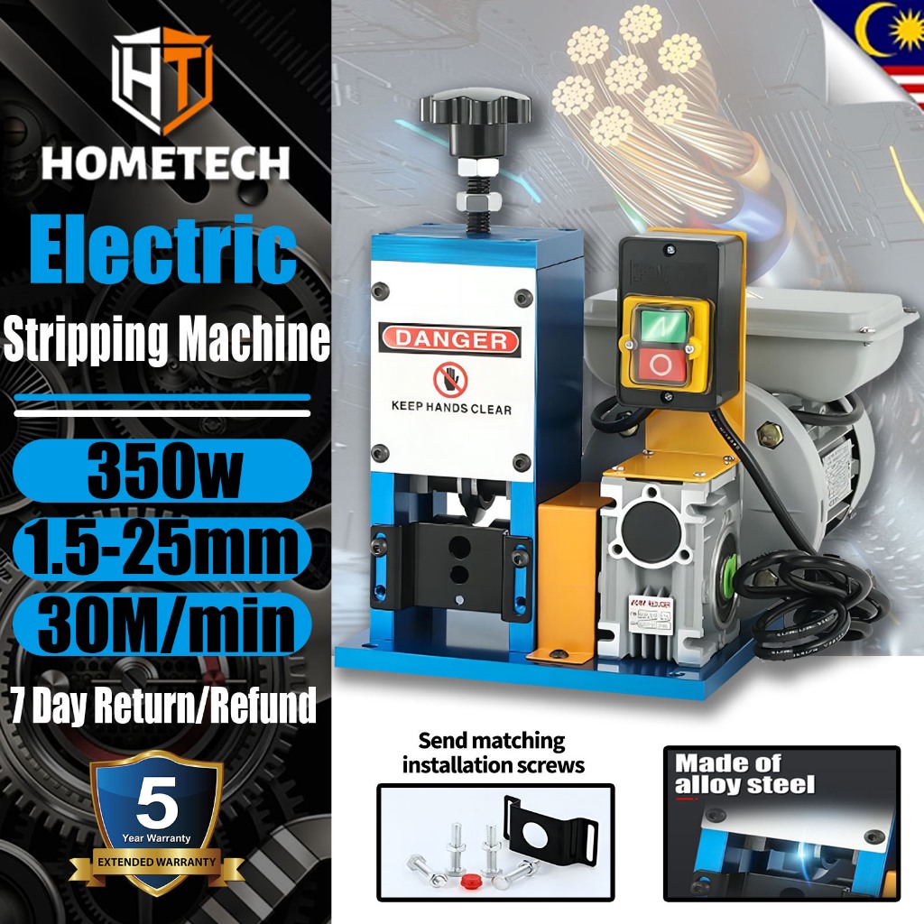 🔥5-year warranty🔥1.5m-25mm Automatic Cable Stripping Machine Wire ...