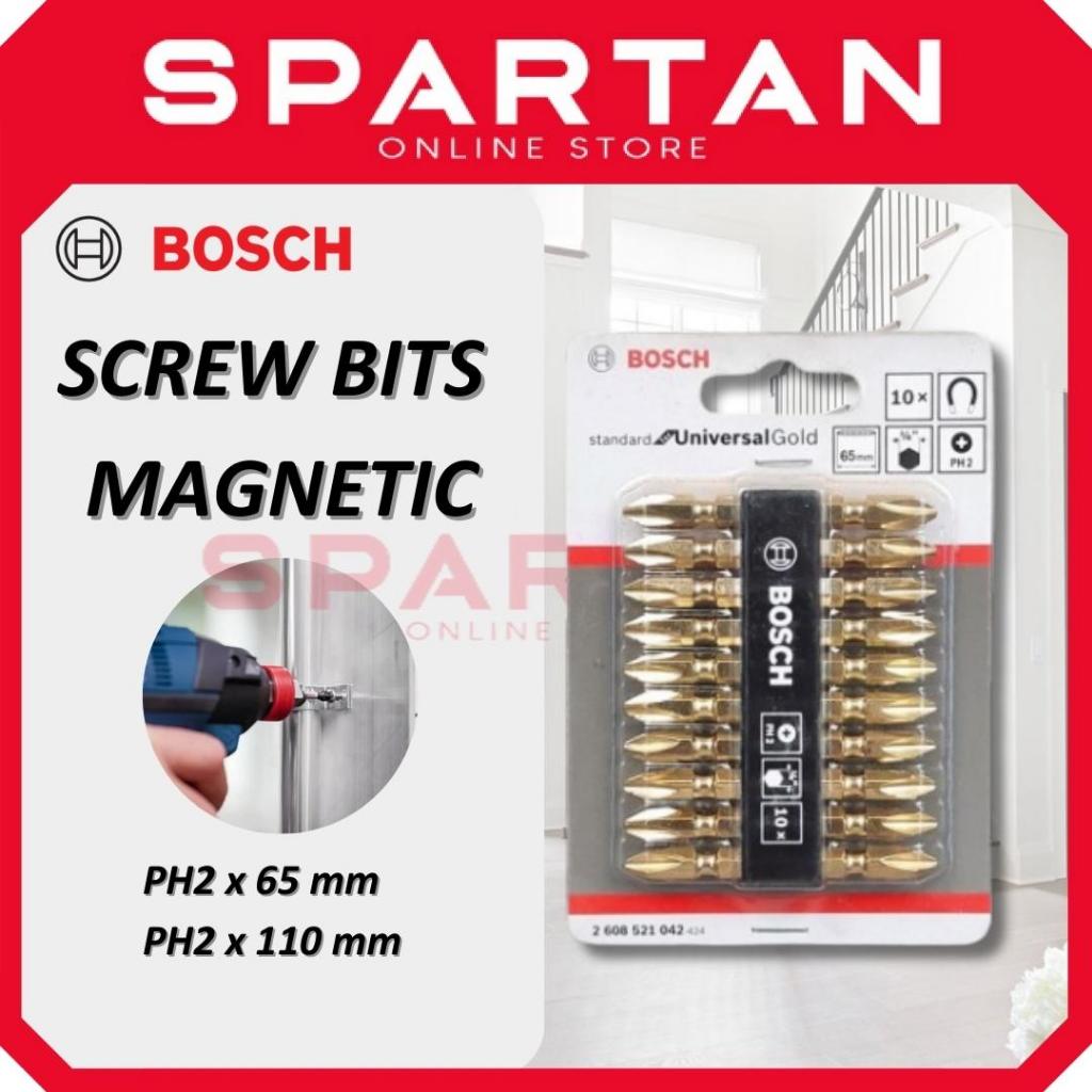 Bosch Magnetic Screw Bits PH2x65mm/PH2x110mm. Bosch Screw Bit. Pemegang ...