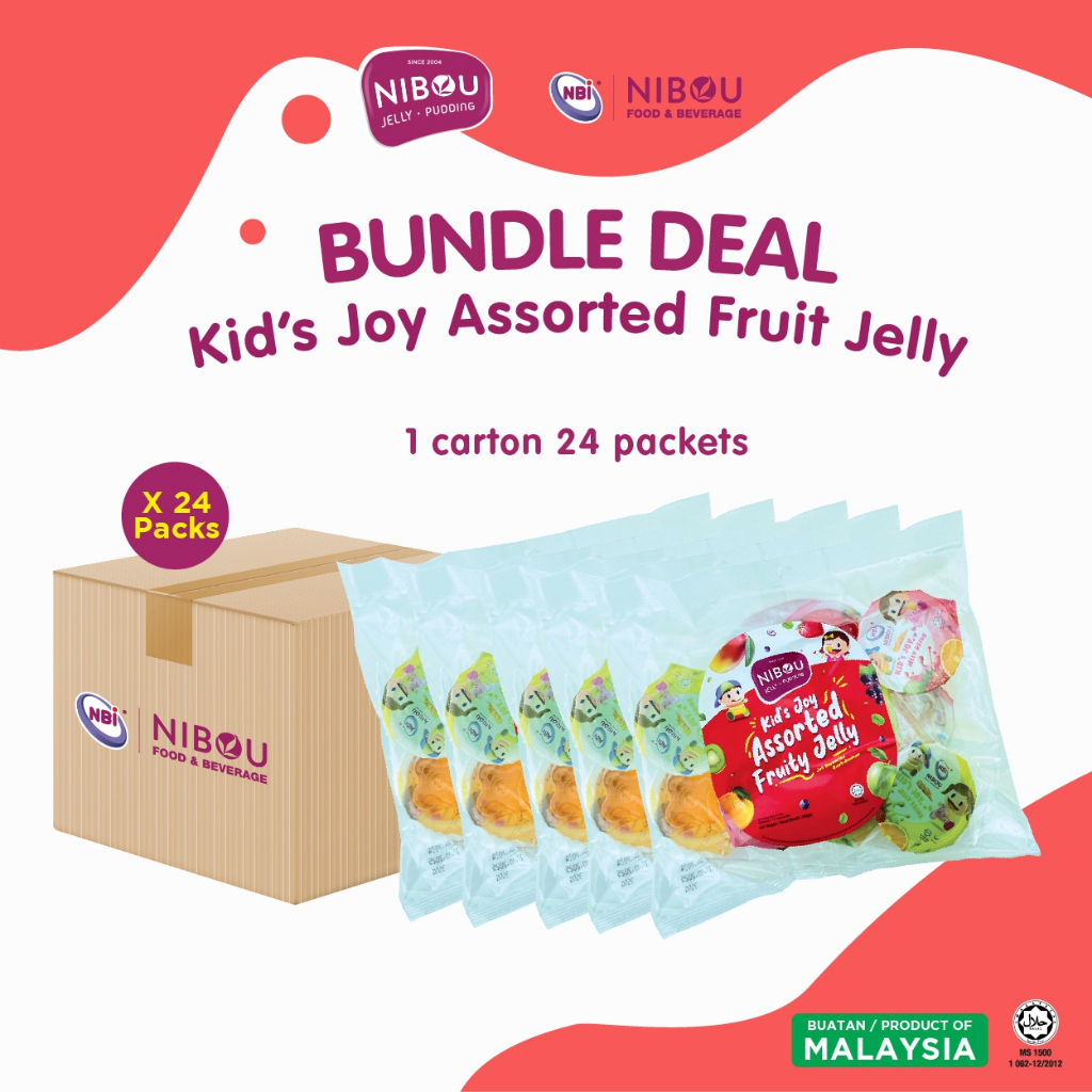 Nibou (NBI) Dadih Jelly Asst (35gm x 10's x 24) - Door Gift / Goodies ...