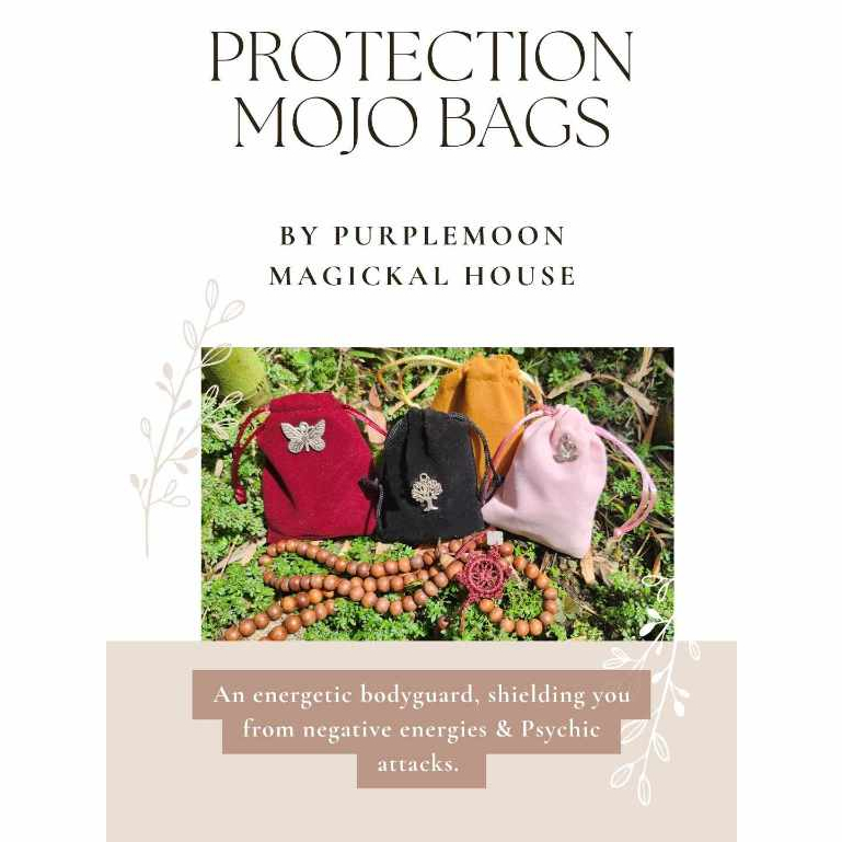 Protection Mojo Bag -保护魔法袋 (An energetic bodyguard, shielding you from ...