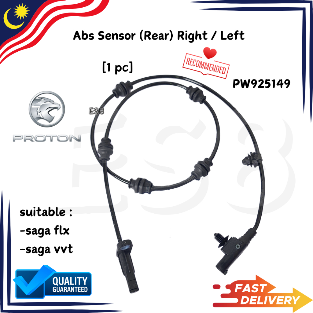Proton new Saga VVT FLX Genuine Rear Wheel ABS Sensor Tayar Penderia ...