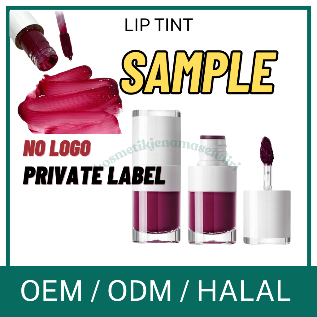 (Sample 1 ml) Lip Tint Jenama Sendiri Make Your Own Brand Halal OEM ...
