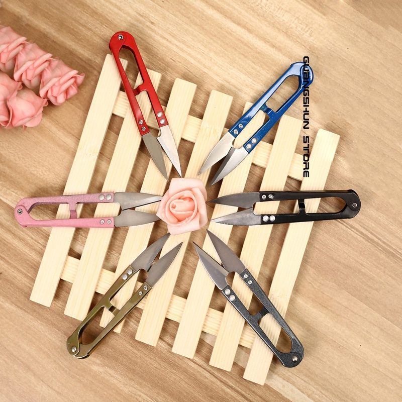 U-shape Scissors Trimming Sewing Scissors Stainless Steel Thread ...
