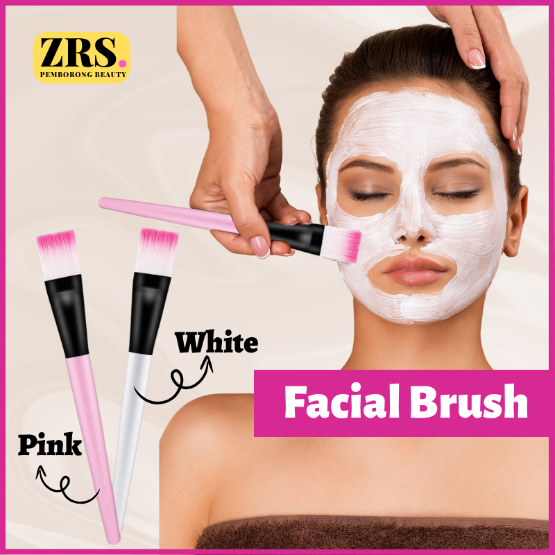 Professional Soft Face Mask Brushes / Flexible Facial Mud Mask Applicator Brush / Soft Face Mask ...