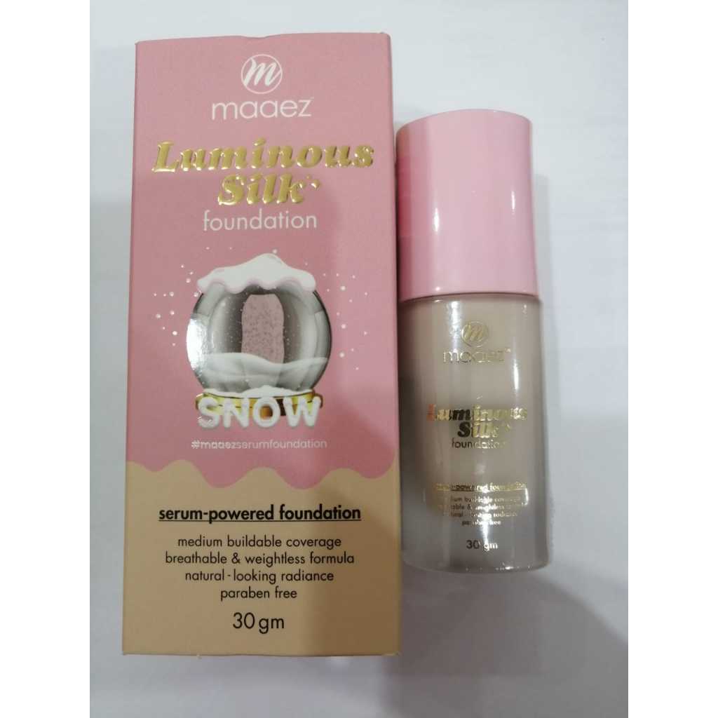 Original HQ Maaez Foundation Make It Glow by Maaez Cosmetics 15g ...