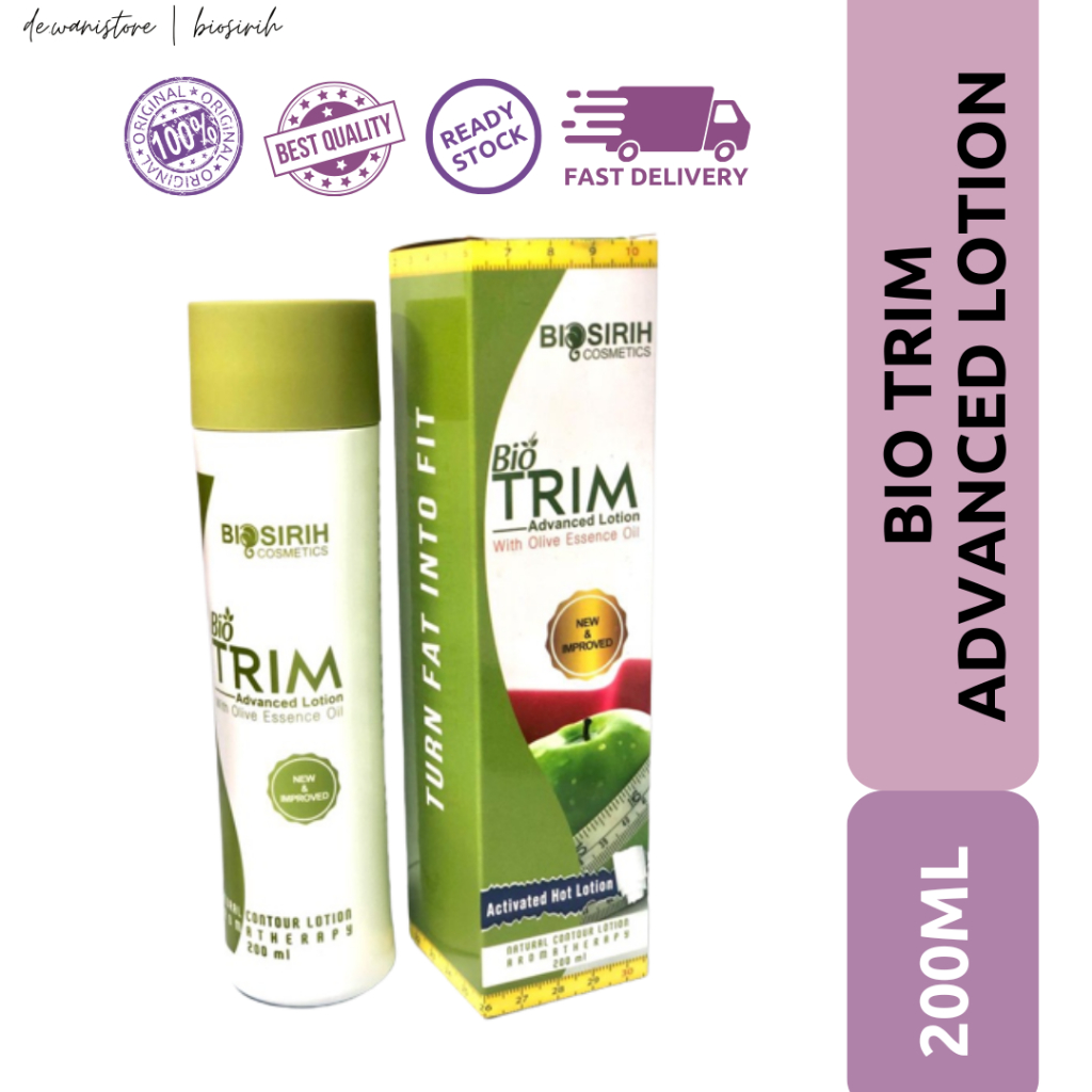 Biosirih Bio Trim Advanced Lotion 200ml/Losyen Langsing Badan/Lotion ...