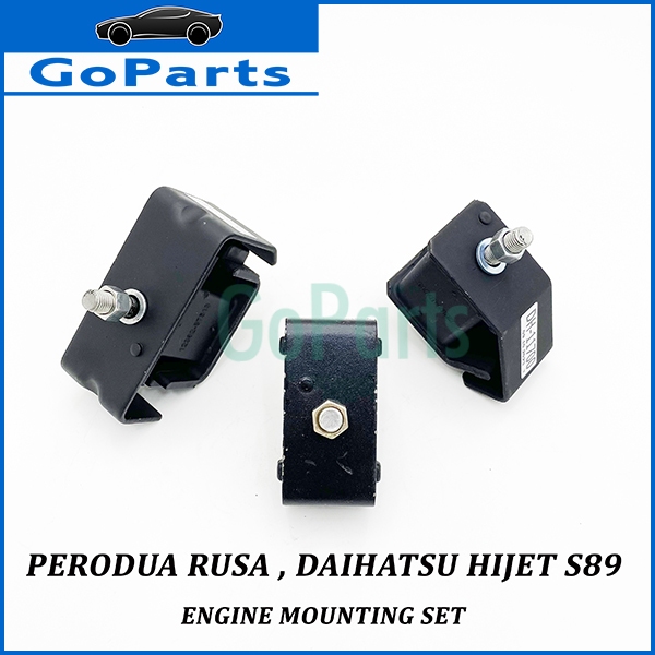 (3pc) Engine Mounting & Gear Box Mounting Set Perodua Rusa 1.3 1.6 ...