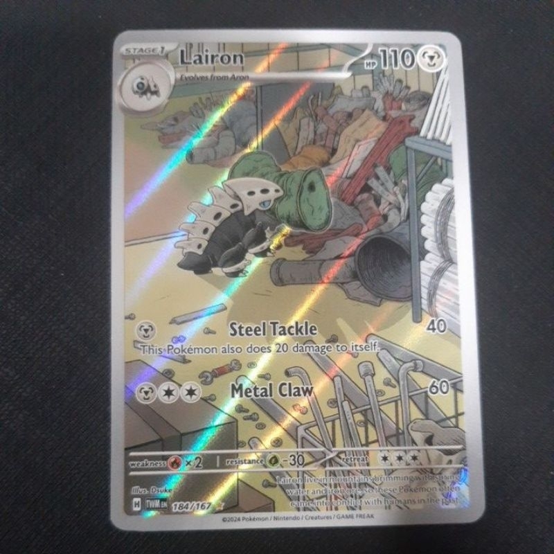 Pokemon Card TCG : SV6 Twilight Masquerade : Lairon 184/167 ...