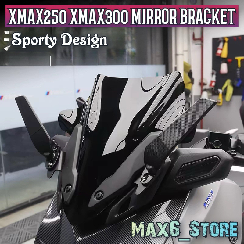 YAMAHA XMAX250 XMAX300 Mirror Bracket Modification Rearview Mirror ...