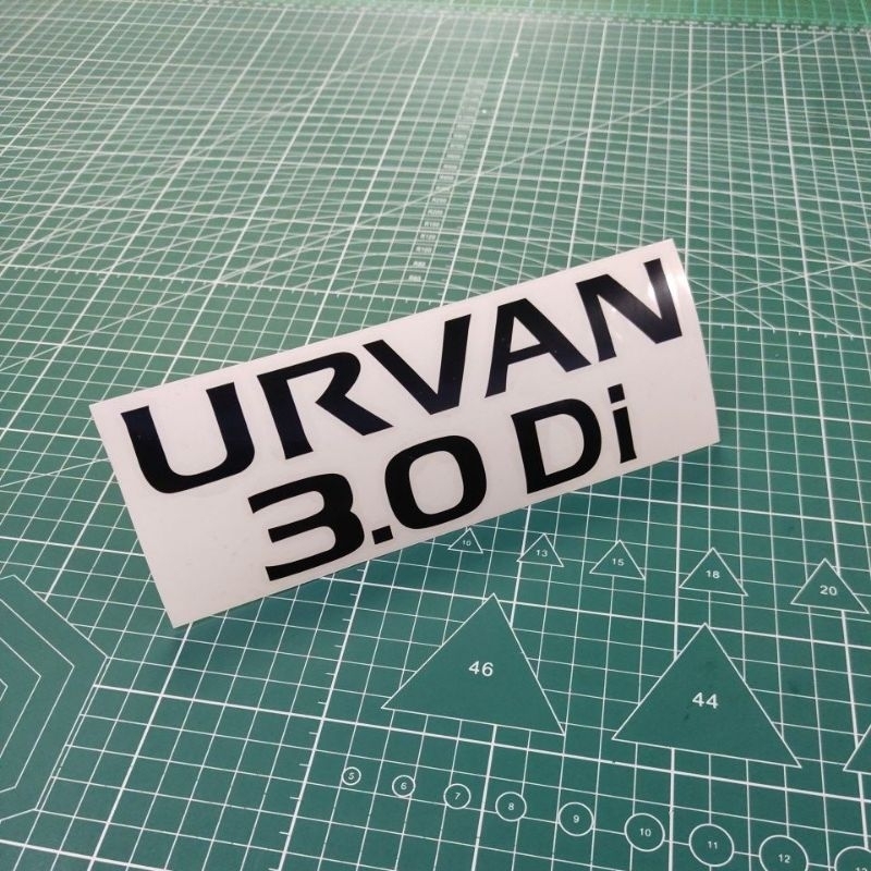 sticker nissan urvan 3.0di replacement sticker | Shopee Malaysia