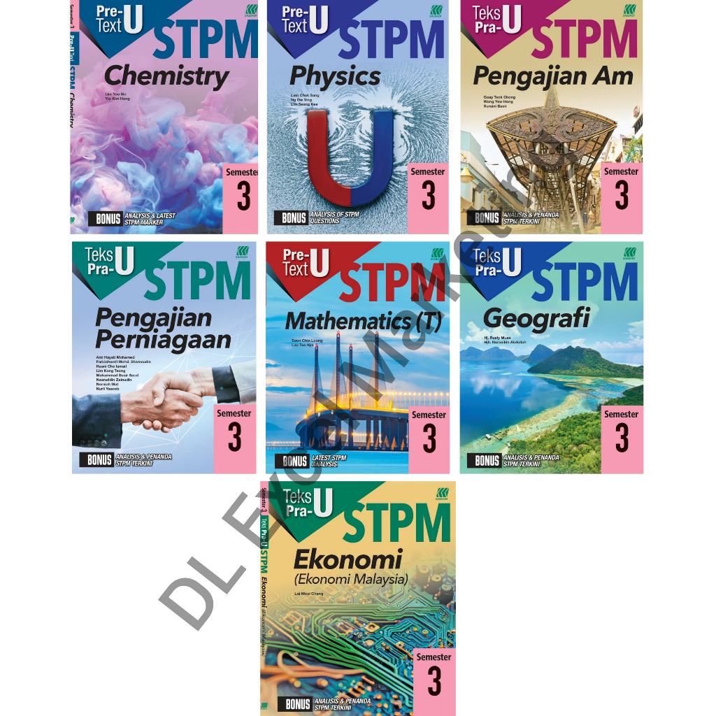 (DL) TEKS PRA-U STPM SEMESTER 3 (EDISI 2024) | Shopee Malaysia