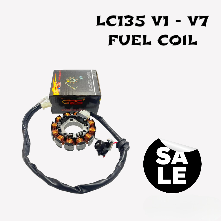 YAMAHA LC LC135 V1 - V7 FUEL COIL MAGNET COIL ORIGINAL YTZ5S YTZ6V YB5L ...