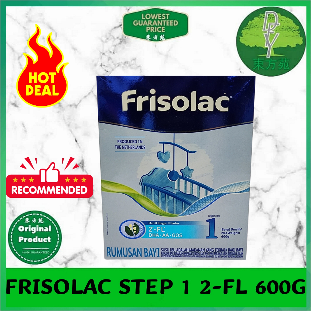 Frisolac Step 1 (600g) Exp: 09/2025(NEWEST PACKING) | Shopee Malaysia