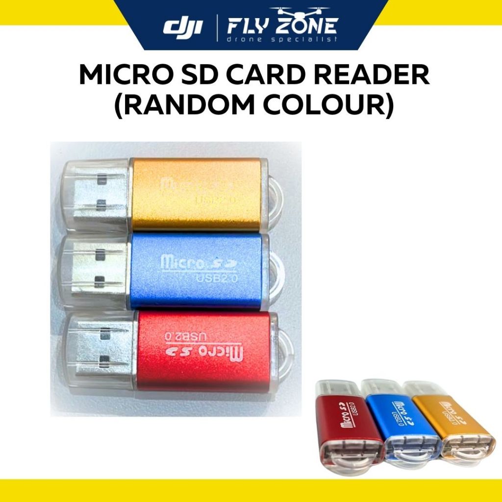 MICRO SD CARD READER (RANDOM COLOUR) | Shopee Malaysia