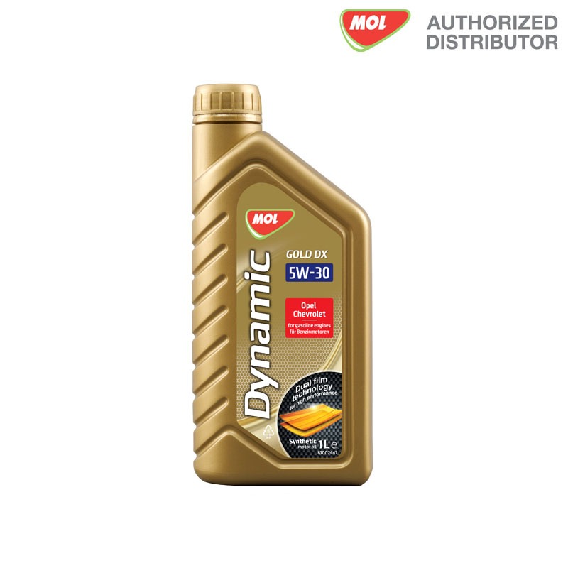 MOL Dynamic Gold DX 5W30 Fully Synthetic Engine Oil (1L) | Shopee Malaysia