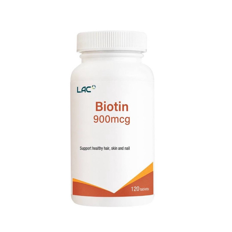 Lac Vitamins Biotin Support Healthy Hair, Skin And Nails (120 Tablets ...