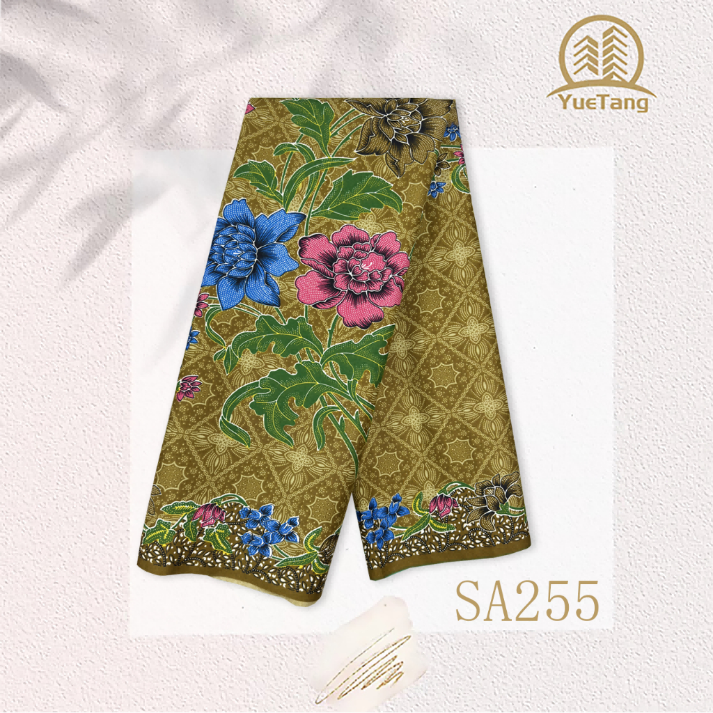 kain batik jawa indonesia/kain batik viral corak baru/kain corak batik ...