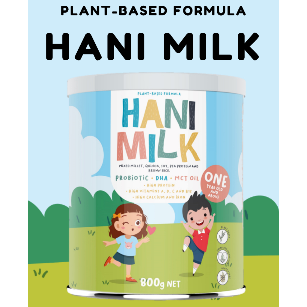 Hani Milk For Children (Organic Plant Based / Gluten Free / Halal) 800g | Shopee Malaysia