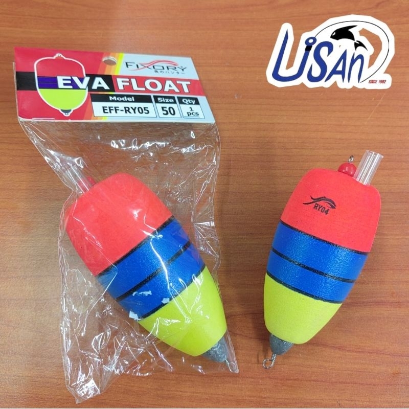 FIXORY EVA FLOAT WITH SINKER PELAMPUNG PANCING FISHING FLOAT | Shopee ...