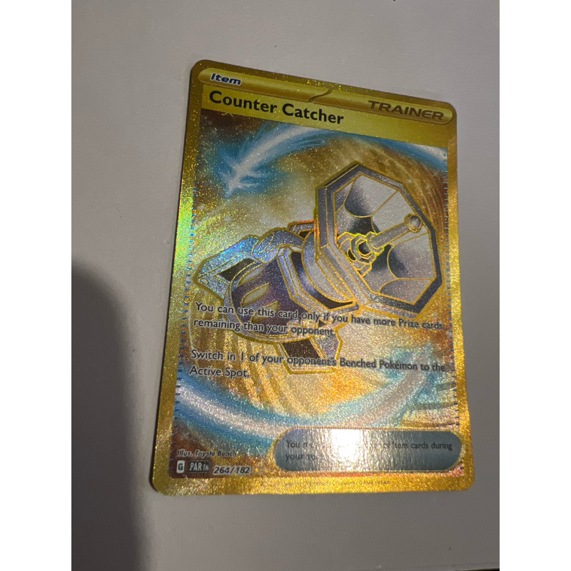 Pokemon Tcg - Gold Counter Catcher Secret rare | Shopee Malaysia