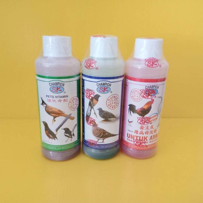 Champion SK Ubat Burung / Bird Vitamin 200ml | Shopee Malaysia