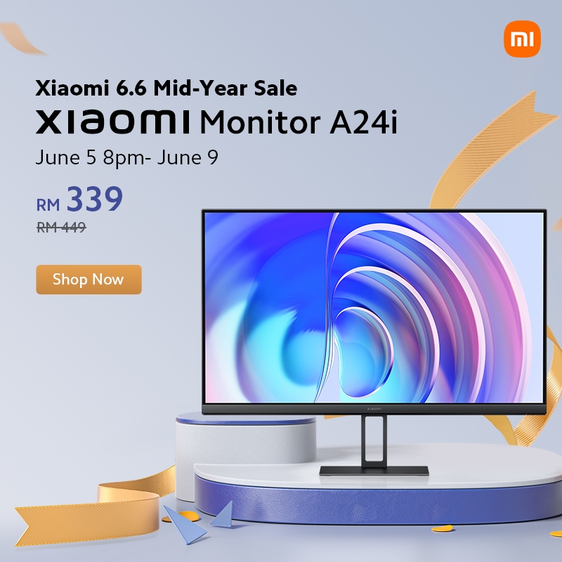 Xiaomi Monitor A24i 100Hz refresh rate/1080P FHD/IPS Screen/HDMI+DP 1.4 ...