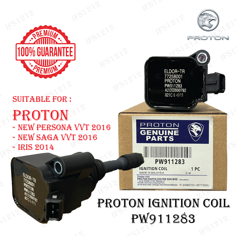 🇲🇾ORI NEW🔥 IGNITION COIL PROTON IRIZ '14 SAGA VVT '16 PERSONA VVT '16 ...