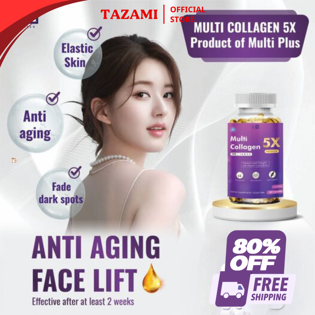 MULTI COLLAGEN 5X PREMIUM GENUINE Remove Melasma and Improve Bright ...