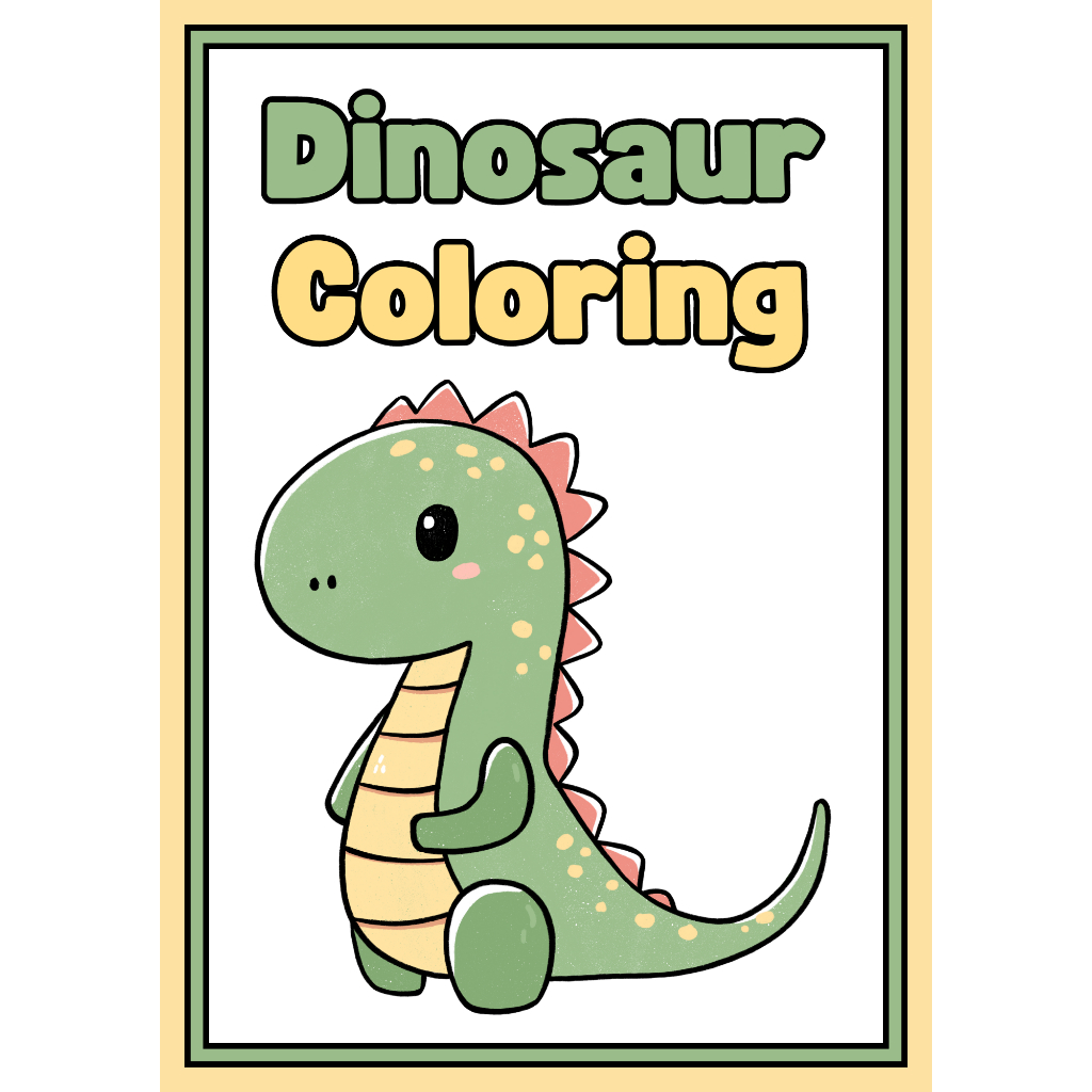 [PDF]8 Pictures DINASOUR (SET 3) Printable Colouring Pages | Shopee ...