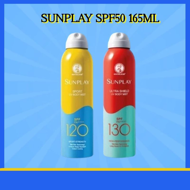 SUNPLAY Ultra Shield / Sport-Strength UV Body SPF50 165ml | Shopee Malaysia