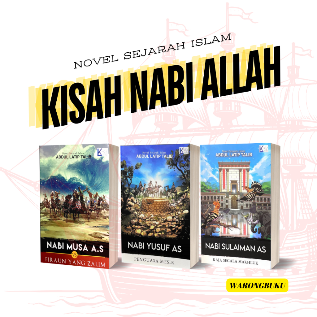 Abdul Latip Talib - Kisah Nabi Dalam Al-Quran (2023) | novel sejarah islam | Shopee Malaysia