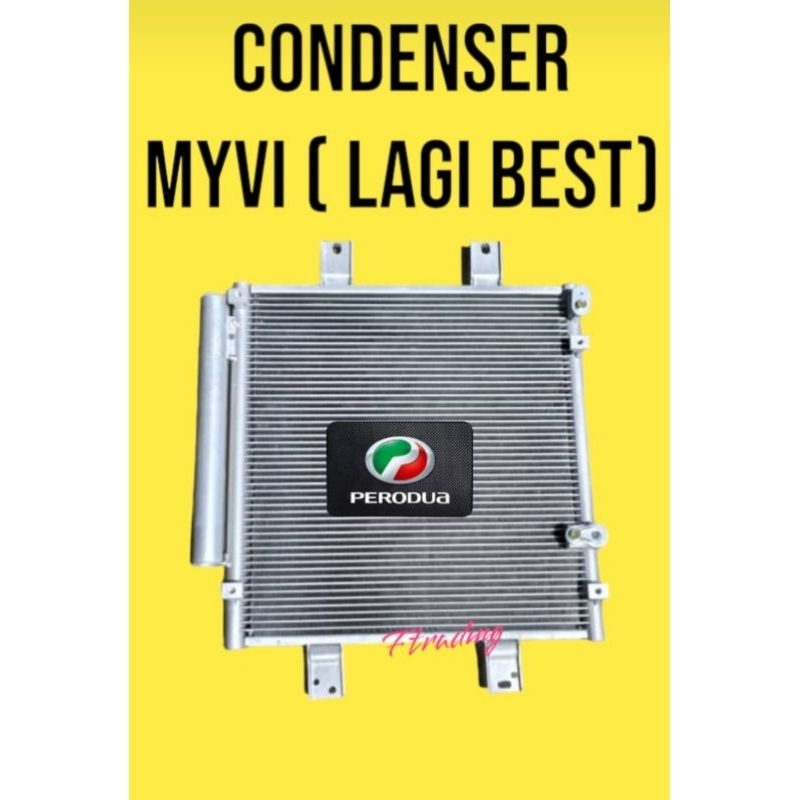 Aircond System Condenser Perodua Myvi 5MM ( LAGI BEST) | Shopee Malaysia