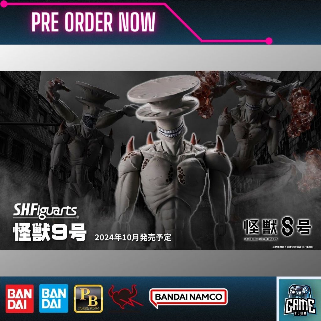 Bandai Tamashii SHF S.H.Figuarts Kaiju No.9 [Kaiju No.8] | Shopee Malaysia
