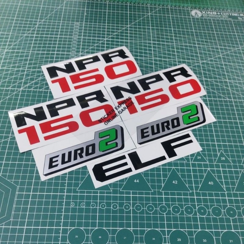 sticker isuzu npr 150 replacement lorry sticker | Shopee Malaysia