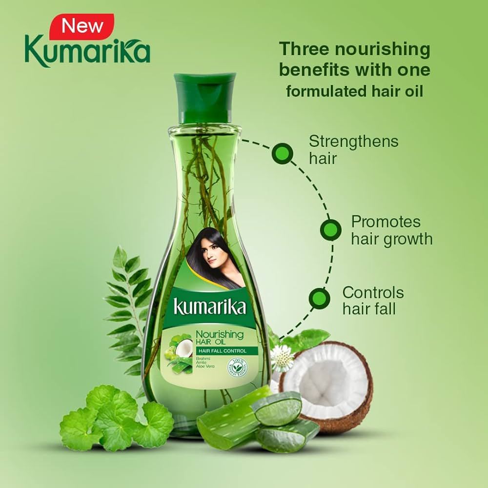 Kumarika Hair Oil Hair Fall control 100ml/ 200ml | Shopee Malaysia