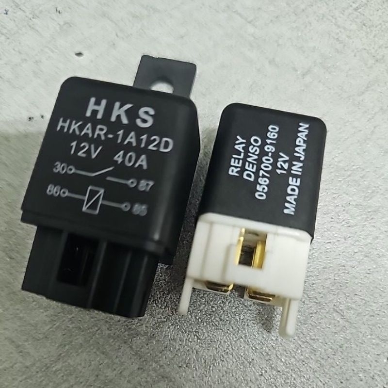 056700-9160 DENSO 40A 12V 4PIN AIRCOND RELAY POWER RELAY HEAD LAMP ...
