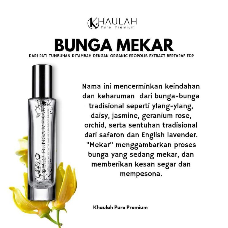 Khaulah Natural Perfume EDP (10ml) | Shopee Malaysia