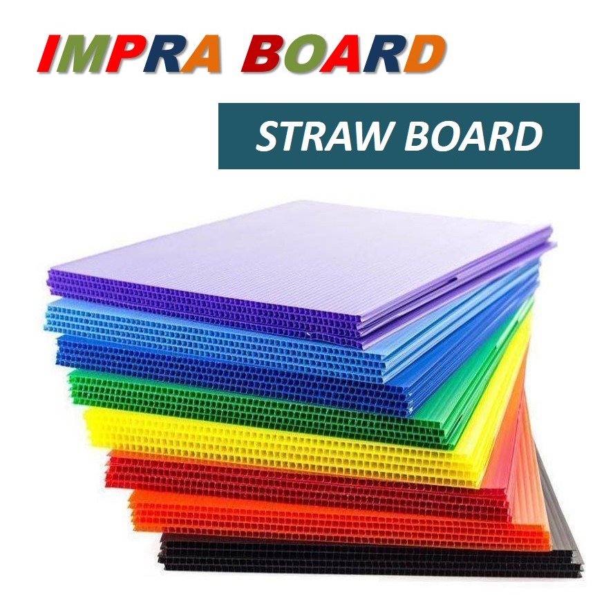 IMPRA BOARD A4 21cm x 29.7cm PP Corrugated Board / Polyplast Board ...