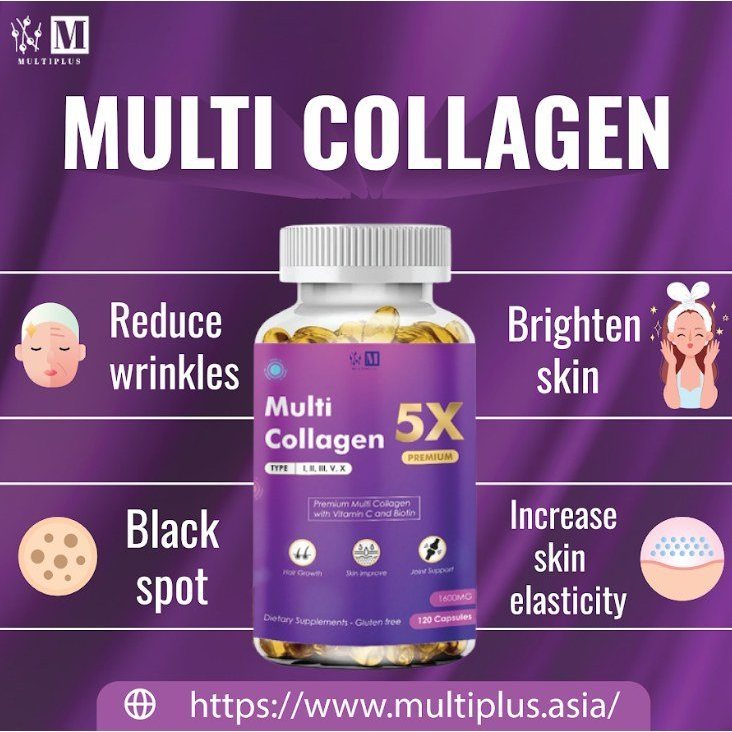 MULTI COLLAGEN 5X Original VIRAL PRODUCT Cantik Kulit Kolagen Collagen ...