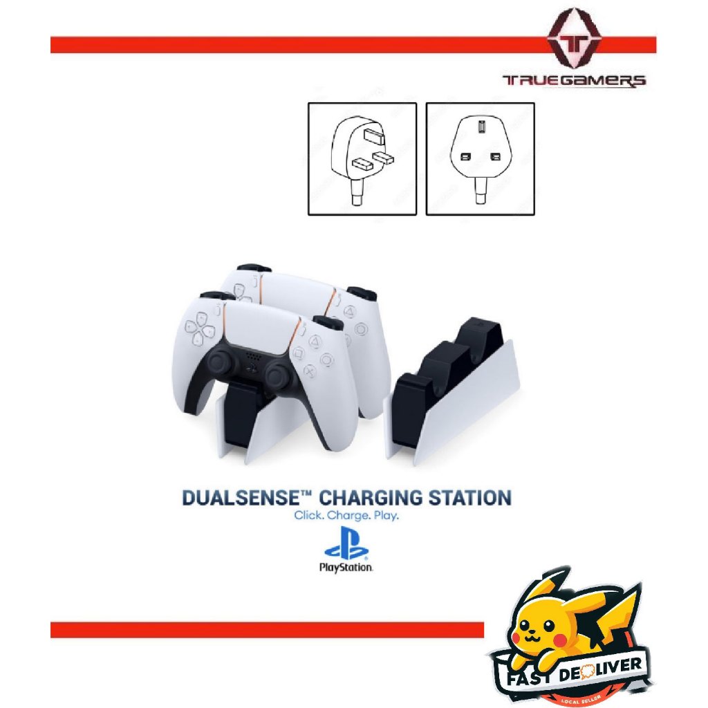PS5 Sony Official Dualsense 5 DS5 Dual sense 5 Charging Station Dock ...