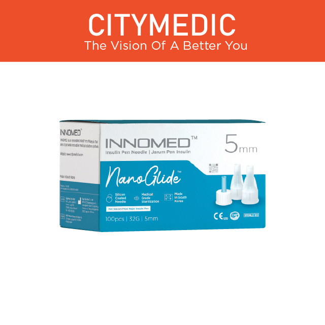 INNOMED™ Nanoglide Insulin Pen Needle (32G x 5mm x 100's) | Shopee Malaysia