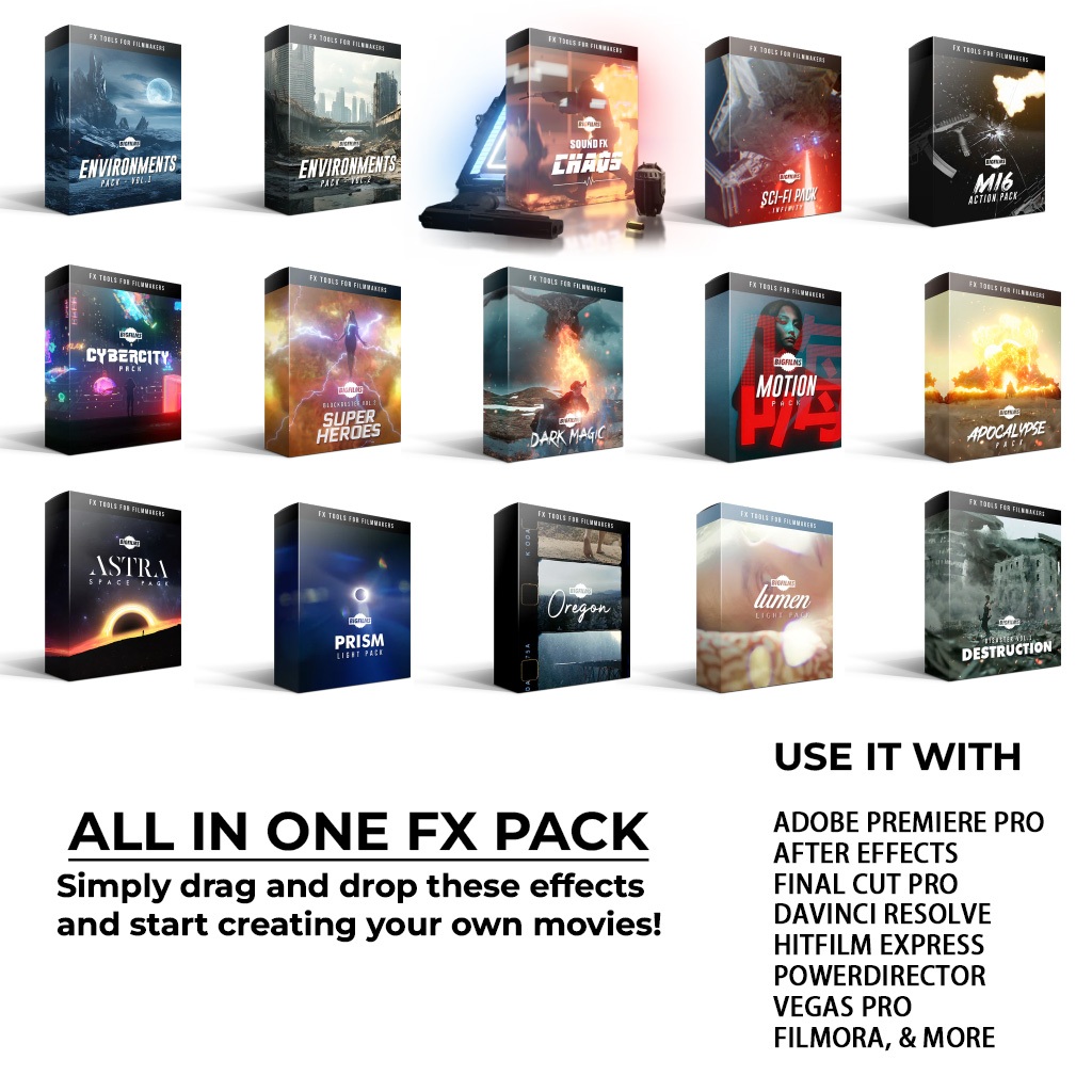 BIG FILM - FX PACK (600GB++ of material) | Shopee Malaysia